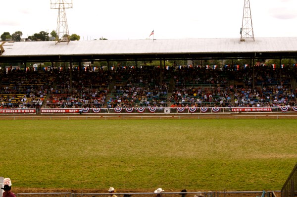 The Grand Entry Run In…Cowgirls and Cowboys…Welcome To Pendleton and ...